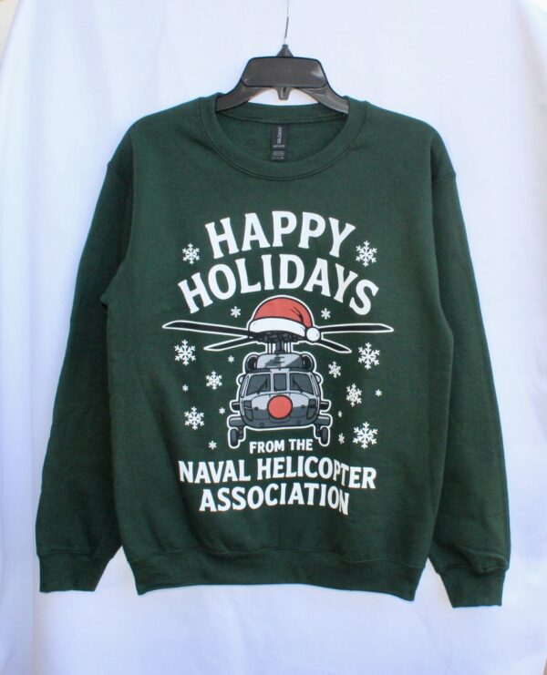 Holiday Sweatshirt – Naval Helicopter Association